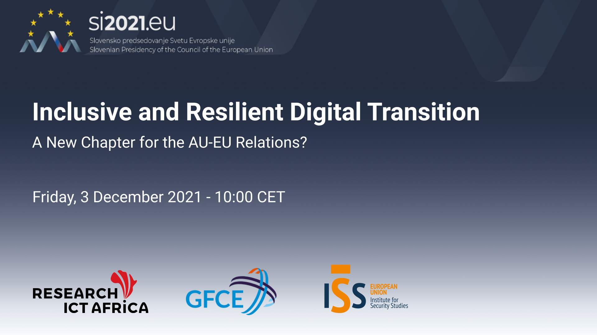 Inclusive and Resilient Digital Transition: A New Chapter for the AU-EU ...